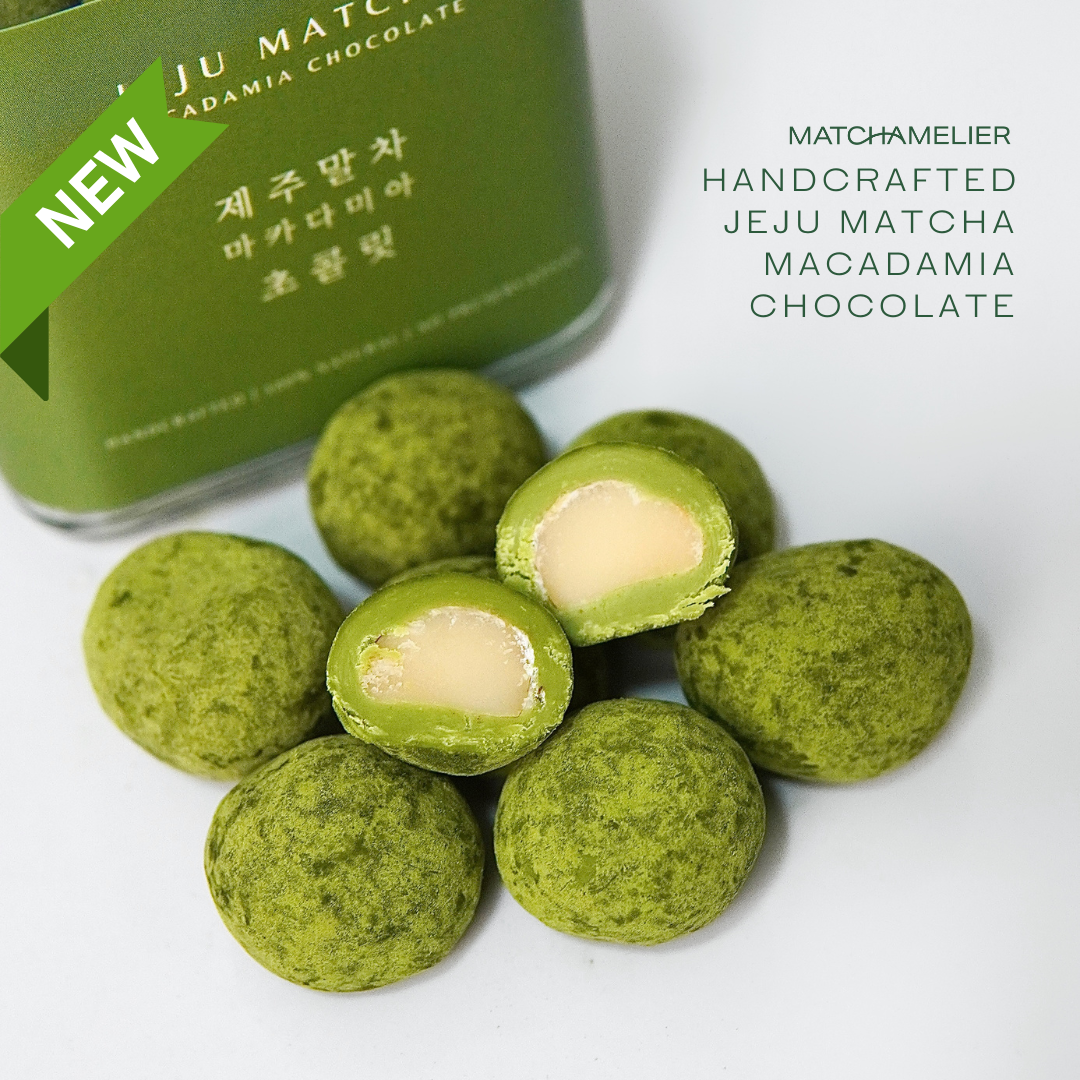 Jeju Matcha Macadamia Chocolate – MATCHAMELIER