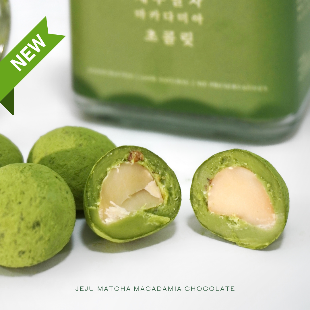 Jeju Matcha Macadamia Chocolate – MATCHAMELIER