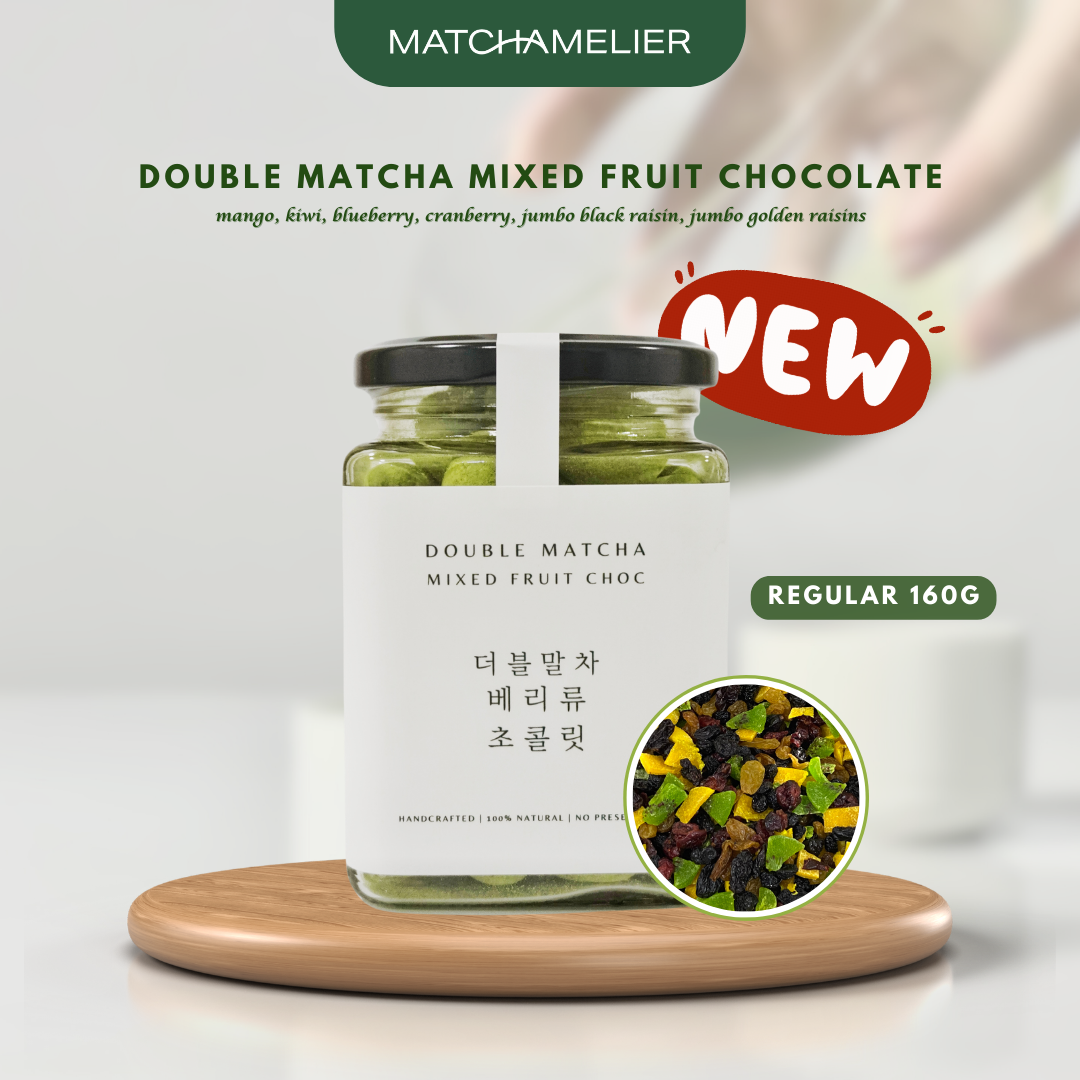 Handcrafted Jeju Matcha Almond Chocolate | MATCHAMELIER