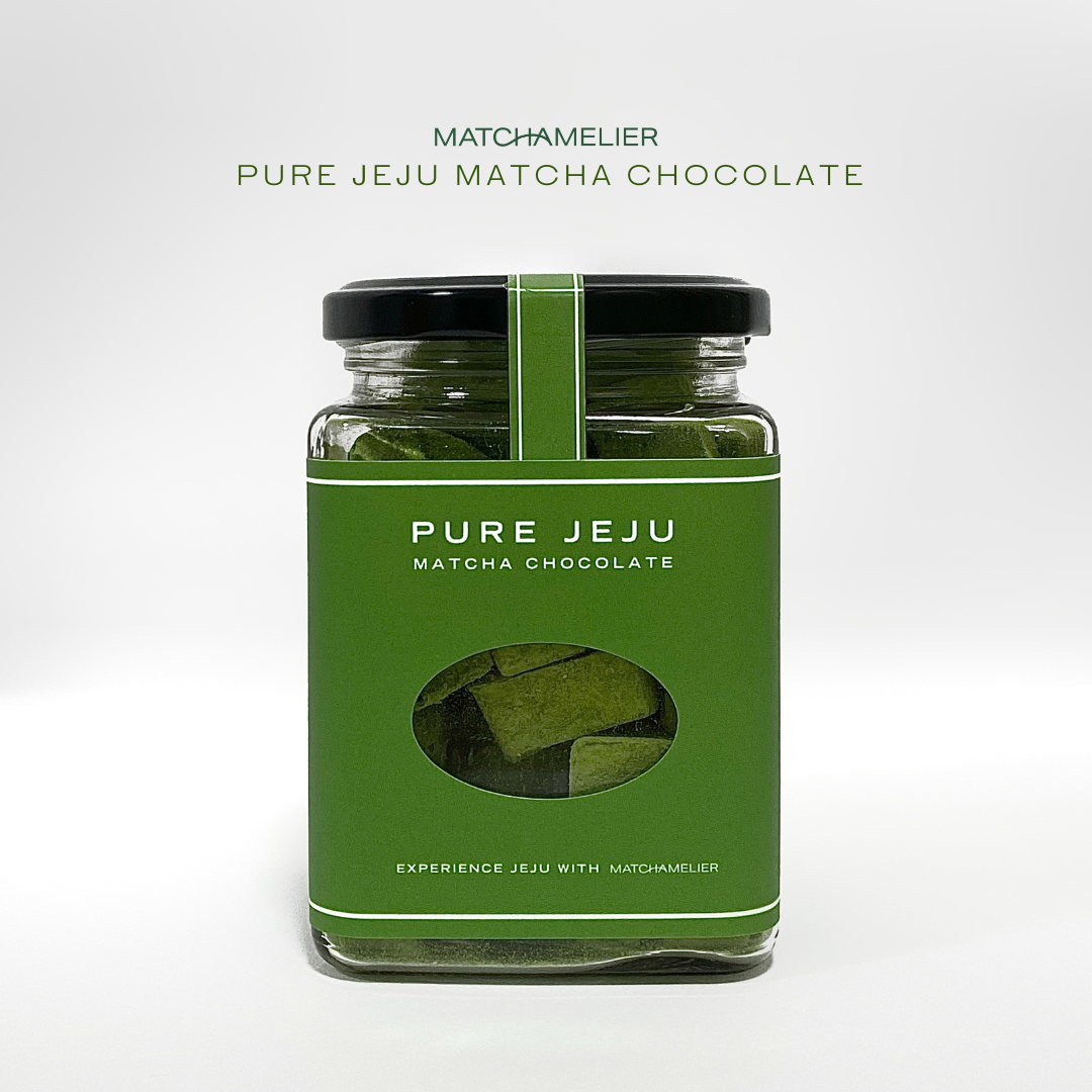 Handcrafted Jeju Matcha Almond Chocolate | MATCHAMELIER